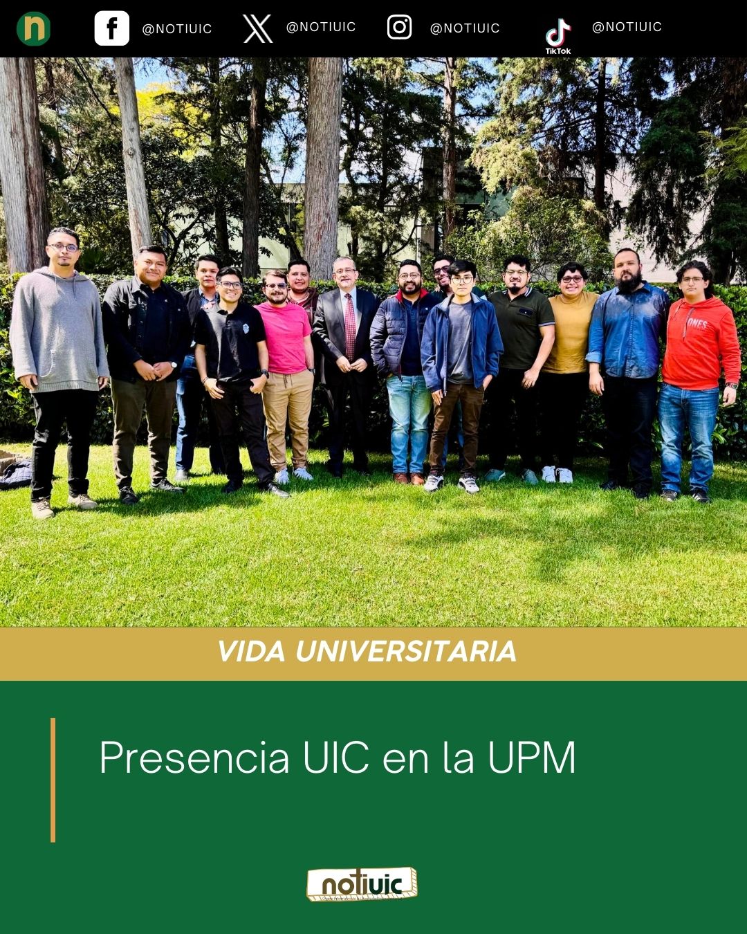 Presencia UIC en la UPM - Universidad UIC | Prepa, Licenciaturas y ...