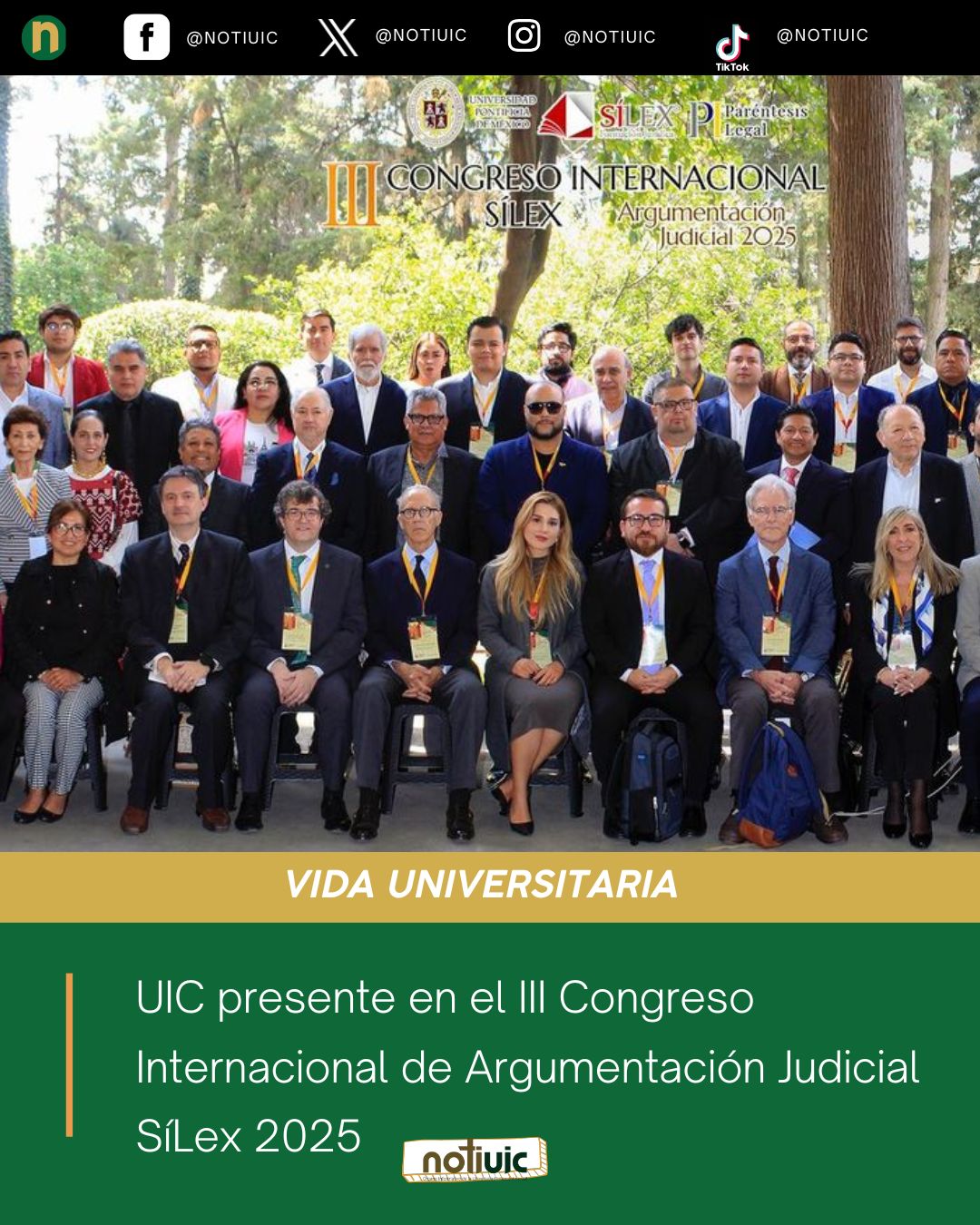 UIC presente en el III Congreso Internacional de Argumentación Judicial ...