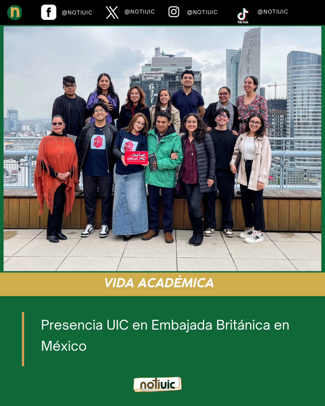 Presencia UIC en Embajada Británica en México - Universidad UIC | Prepa ...