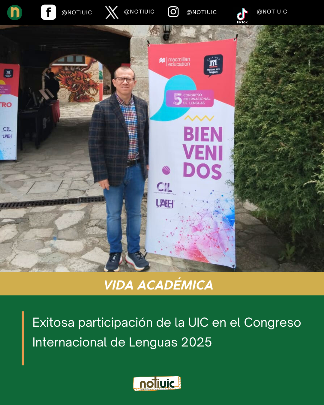 Exitosa participación de la UIC en el Congreso Internacional de Lenguas ...