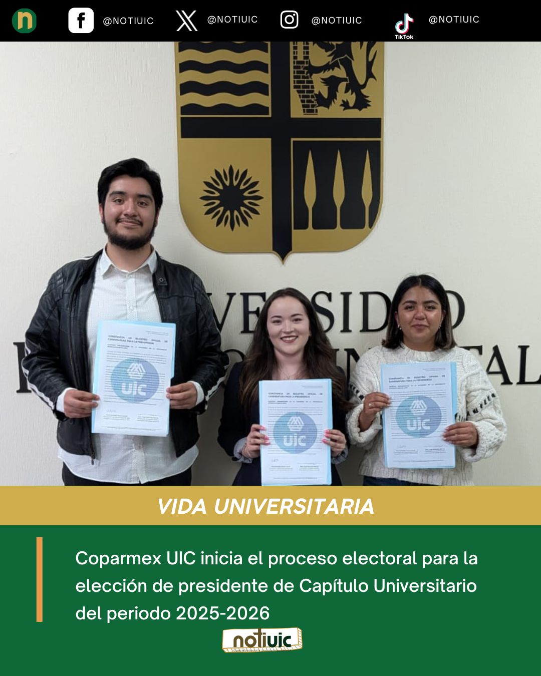 Coparmex UIC inicia el proceso electoral para la elección de presidente ...
