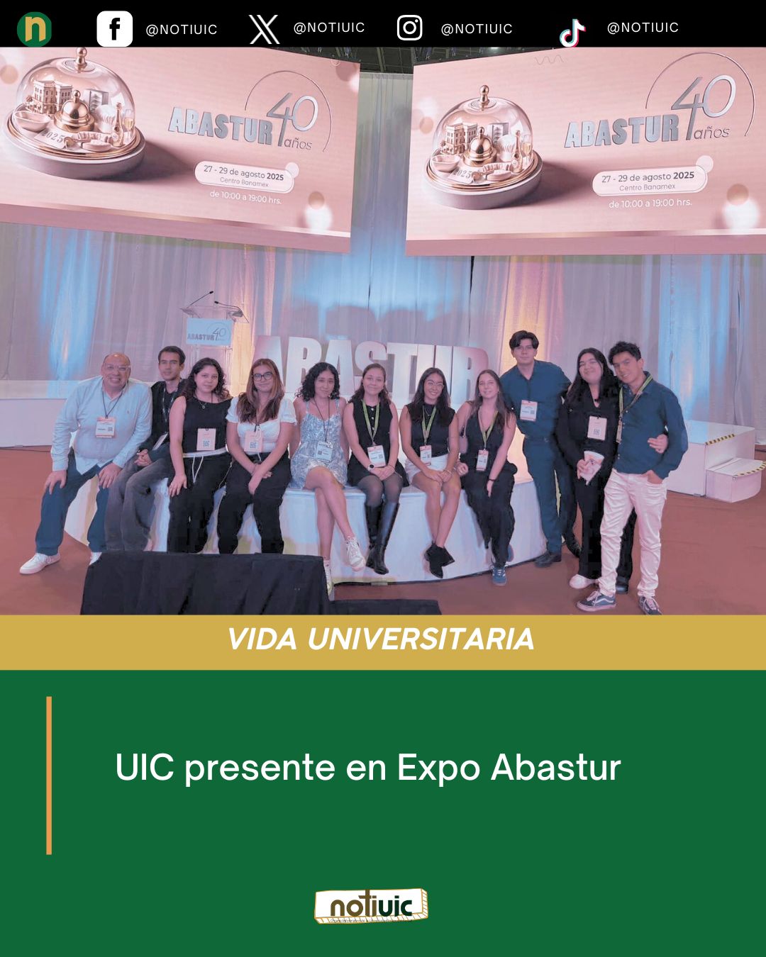 UIC presente en Expo Abastur - UIC.MX
