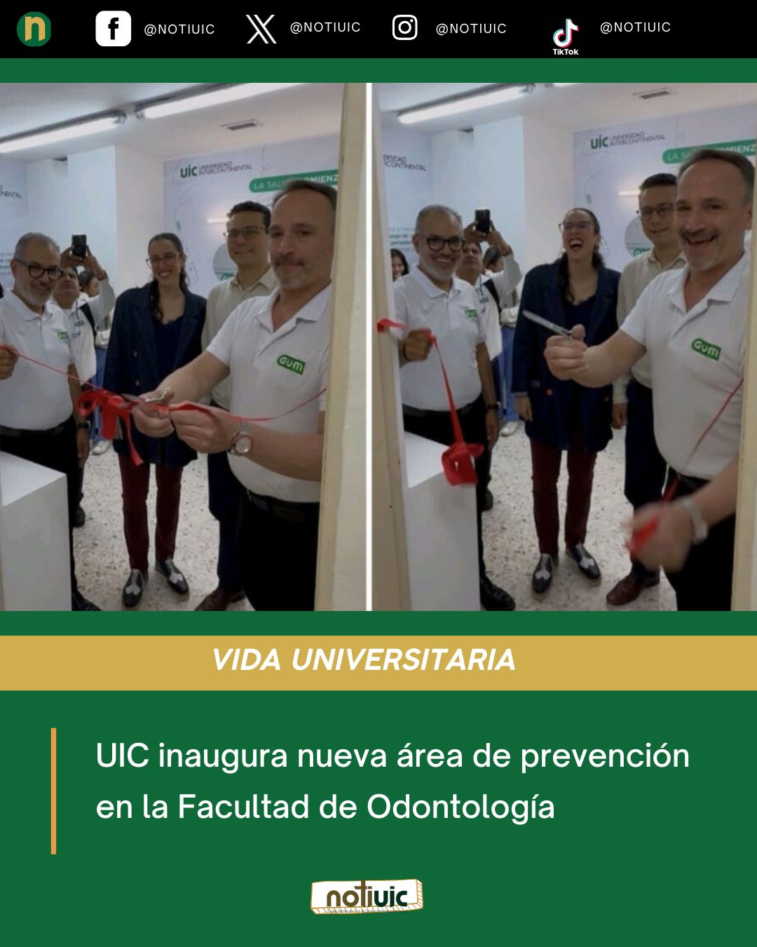 UIC inaugura nueva área de prevención en la Facultad de Odontología ...