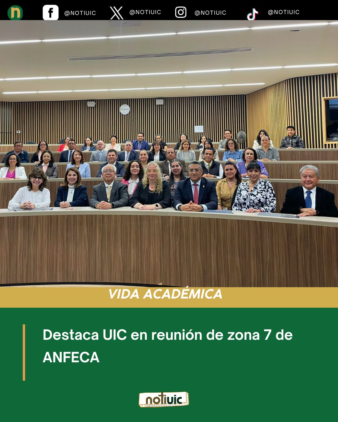 Destaca UIC en reunión de zona 7 de ANFECA - Universidad UIC | Prepa ...
