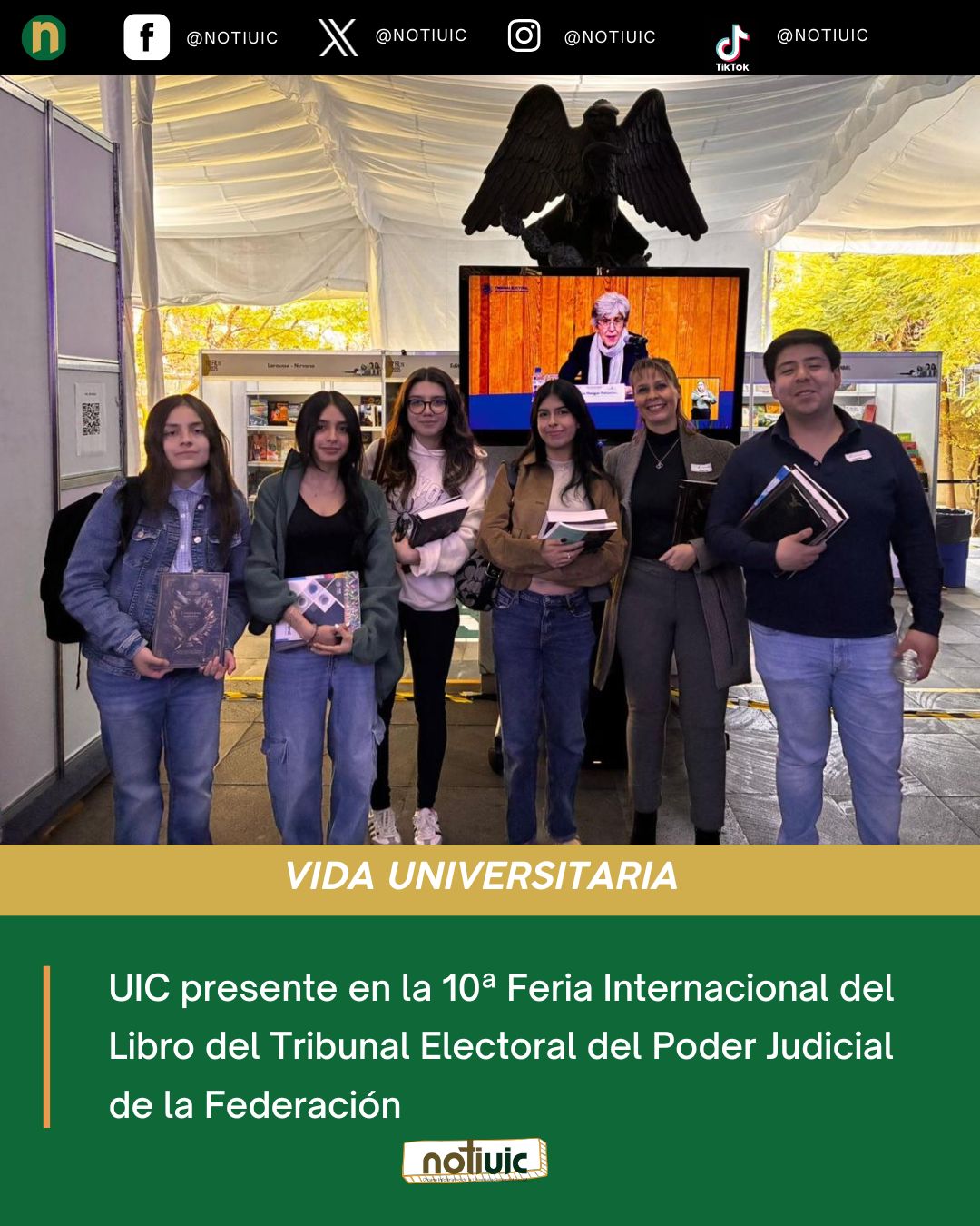 UIC presente en la 10ª Feria Internacional del Libro del Tribunal ...