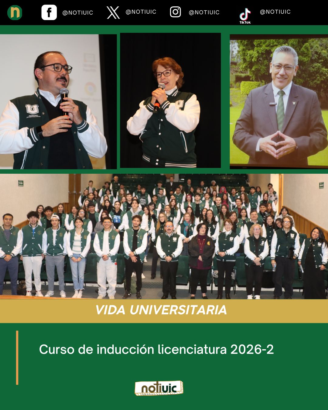 Curso de inducción licenciatura 2026-2 - Universidad UIC | Prepa ...