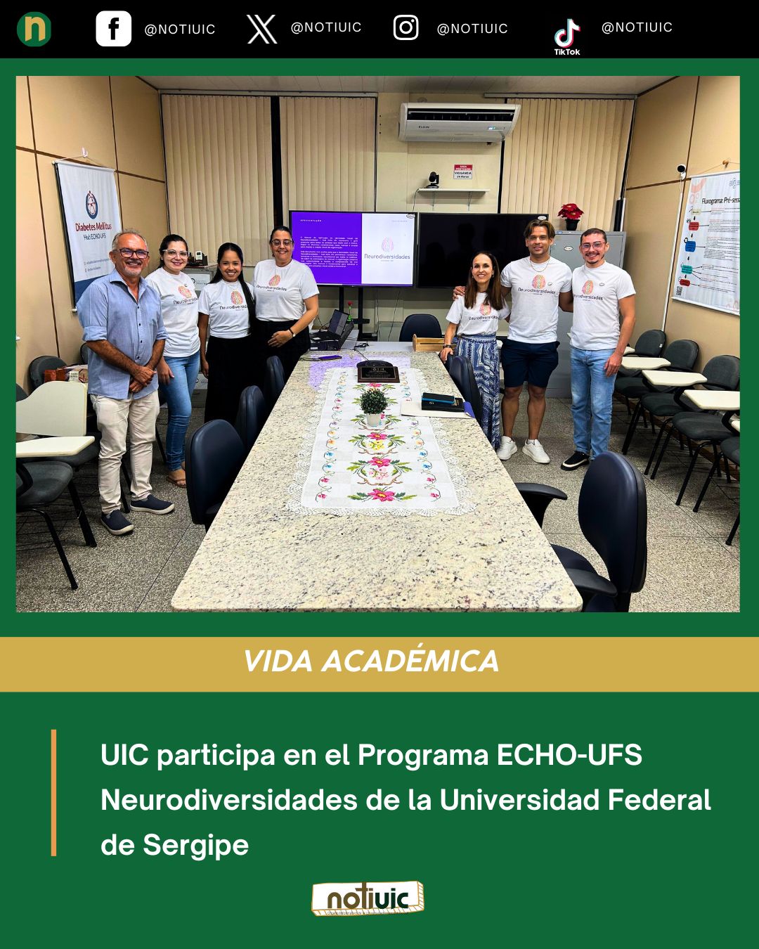 UIC participa en el Programa ECHO-UFS Neurodiversidades de la ...
