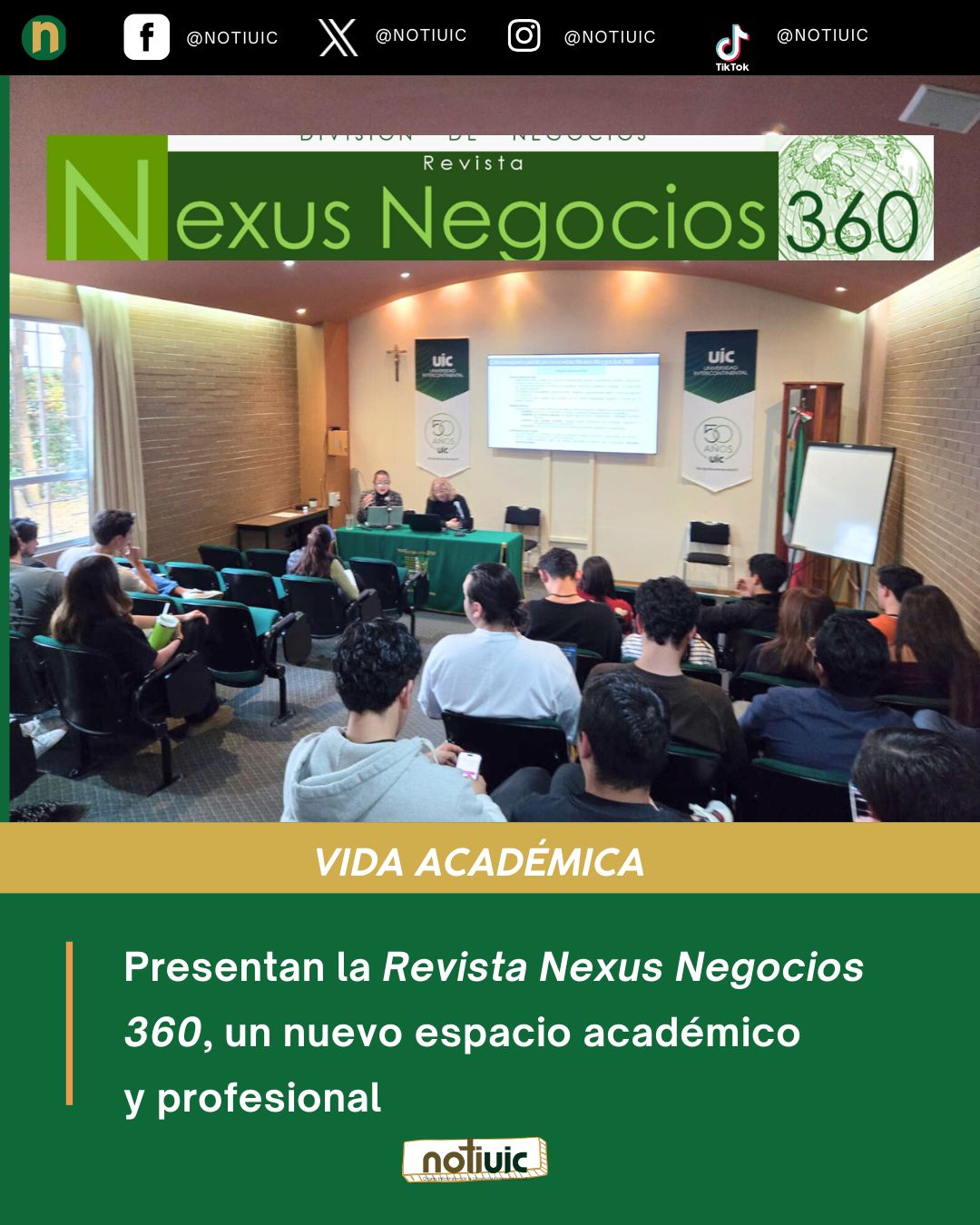 Presentan la Revista Nexus Negocios 360, un nuevo espacio académico y ...