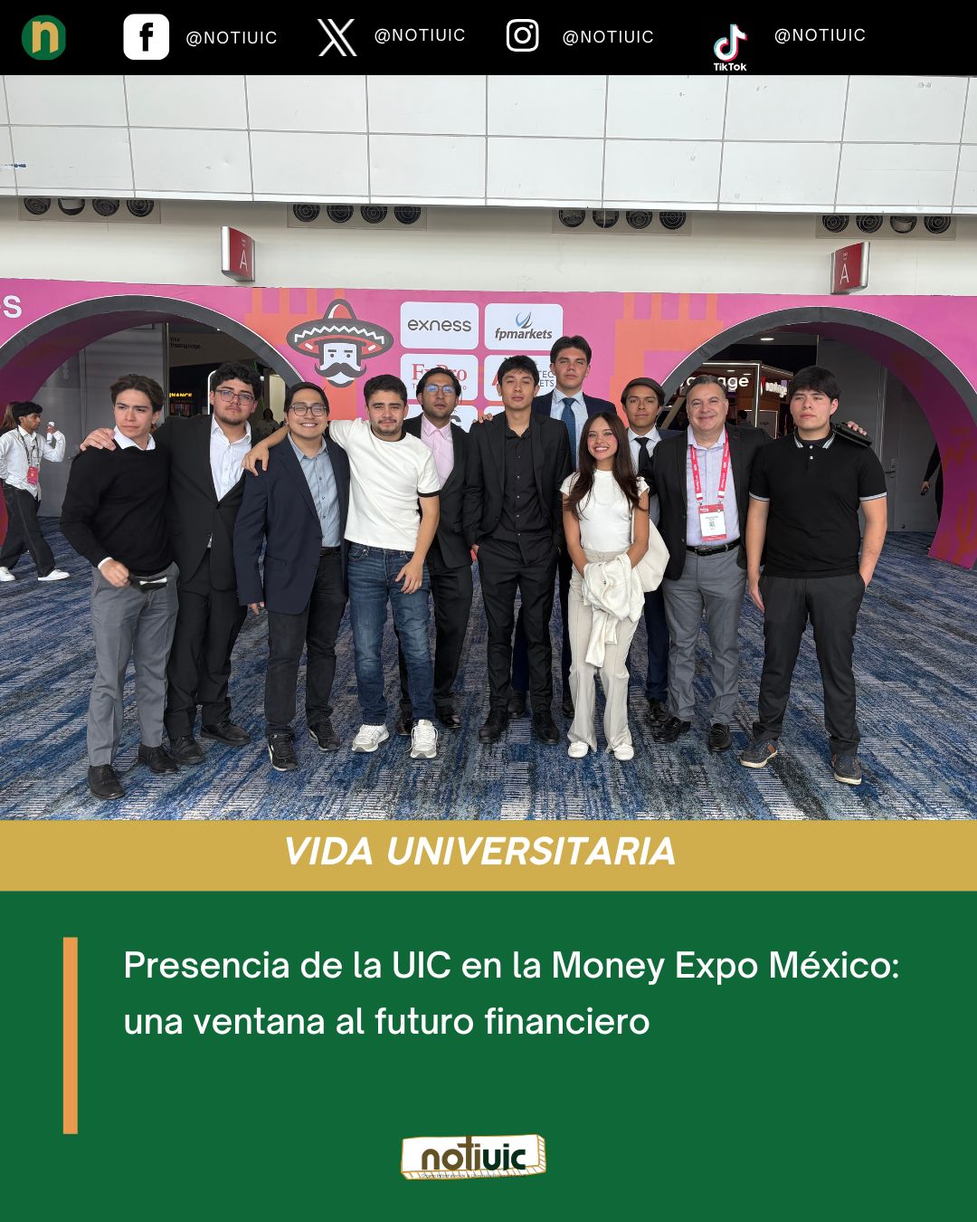 Presencia de la UIC en la Money Expo México: una ventana al futuro ...