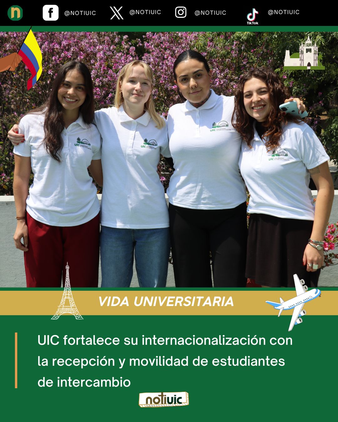 UIC fortalece su internacionalización con la recepción y movilidad de ...