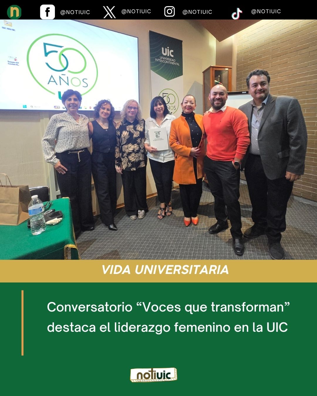 Conversatorio “Voces que transforman” destaca el liderazgo femenino en ...