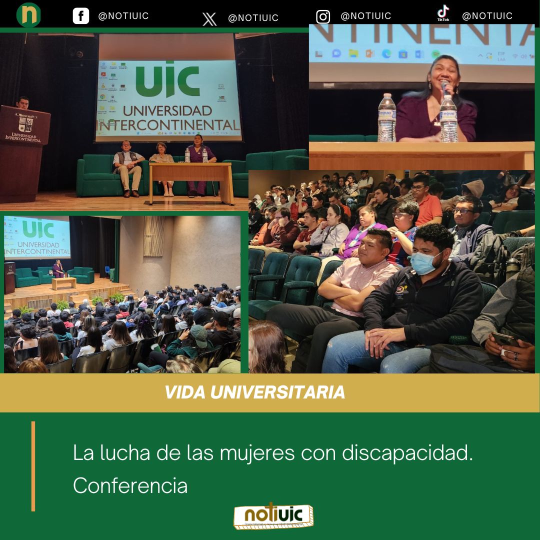 La lucha de las mujeres con discapacidad. Conferencia - UIC.MX